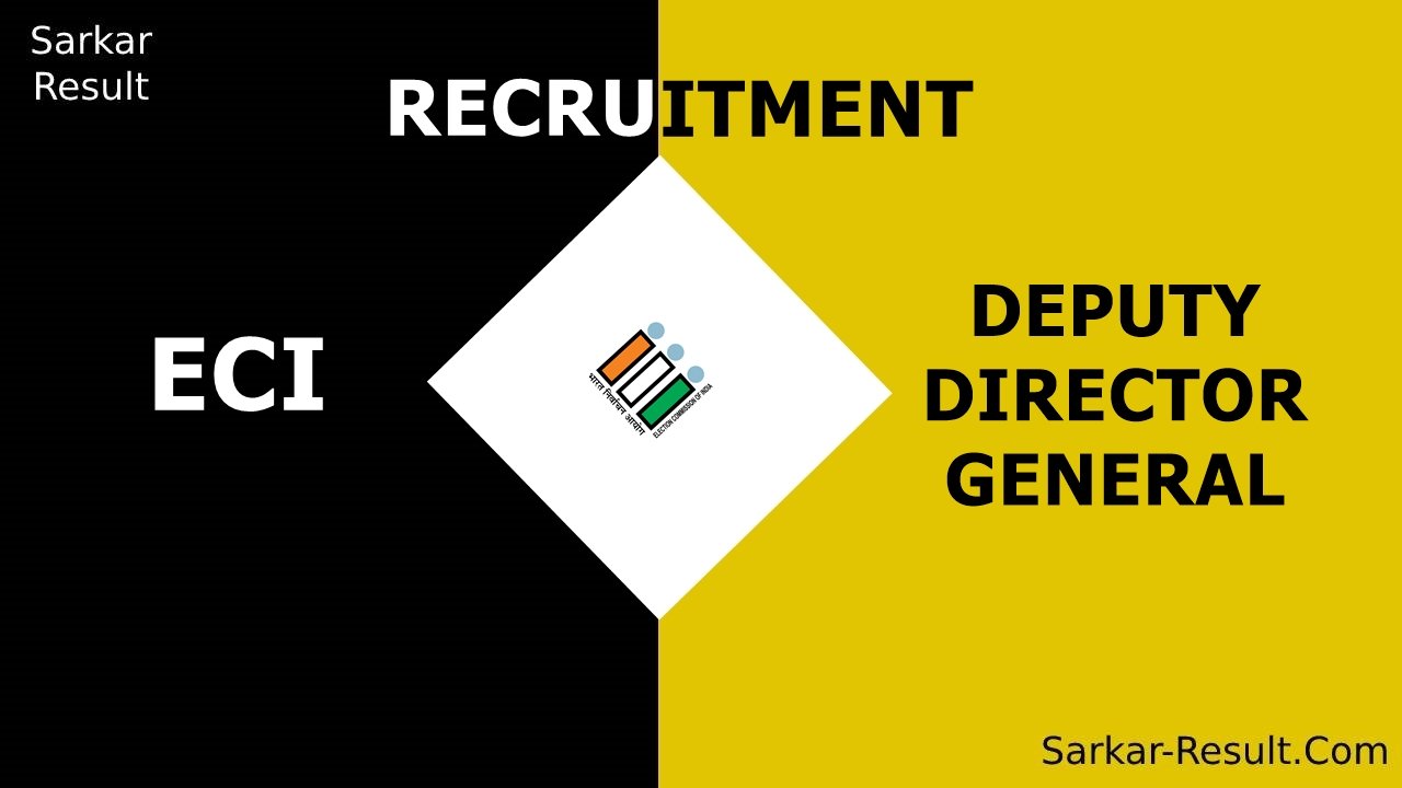 ECI Recruitment 2024, Eligibility, Apply Offline for 1 Deputy Director ... ECI Recruitment 2024, Eligibility, Apply Offline for 1 Deputy Director ...